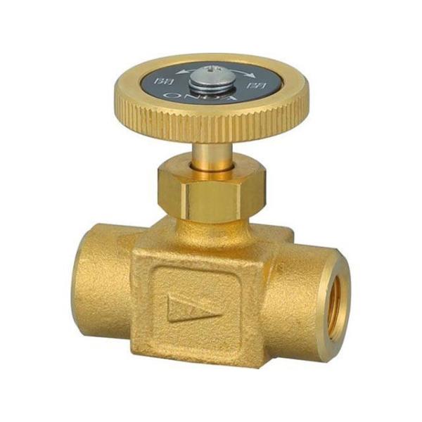 ●メーカー名：エスコ / ESCO●商品名：Rc1/4” ニードルバルブ（黄銅ハンドル）メーカー品番：EA426CC-12JANコード：4550061512678備考■材質…真鍮■温度…−10℃〜80℃■使用流体…冷温水・油・エアー■最高圧...