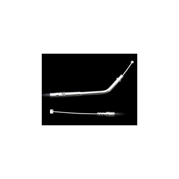 ●メーカー名：ネオファクトリー / Neofactory(ネオファク)●商品名：37in スロットルケーブル 45° ブラック 96y- BT・XL用メーカー品番：・000691ハーレー汎用 アウター部：ブラック／金属部：クロームアウター部...