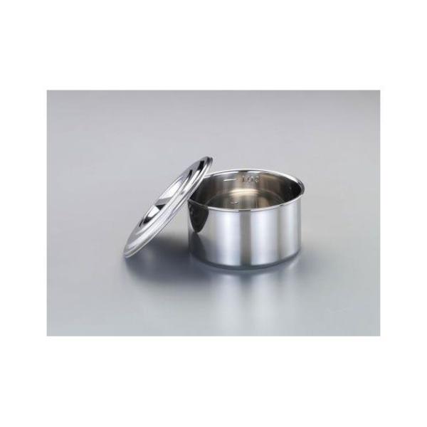 ●メーカー名：エスコ / ESCO●商品名：φ100x 67mm/0.50L 浅型ポット（ステンレス製）メーカー品番：EA508SG-41JANコード：4548745575873備考■材質…ステンレス（18-8）■内寸サイズ…φ100×67...