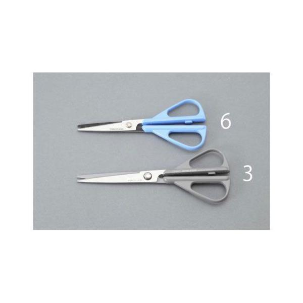 ●メーカー名：エスコ / ESCO●商品名：140mm はさみ・事務用（フッ素コート/ステンレス製）メーカー品番：EA540HB-6JANコード：4518340653542備考■材質…刃：ステンレス刃物鋼■高品質フッ素コートにより、粘着テー...