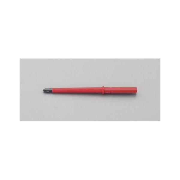 ●メーカー名：エスコ / ESCO●商品名：＃1x154mm PlusMinus ドライバービット（絶縁）メーカー品番：EA560-41JANコード：4548745349139備考■六角シャンク…9mm■1000V絶縁■全長…154mm■先...