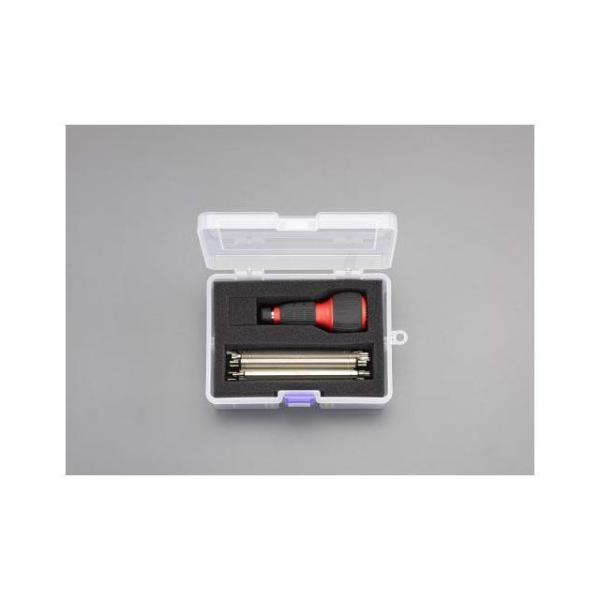 ●メーカー名：エスコ / ESCO●商品名：T7-T30 Hexlobe ドライバーセット（ラチェット式）メーカー品番：EA564AL-8JANコード：4548745489576備考■セット内容…10点セット■ラチェットハンドル…95mm■...