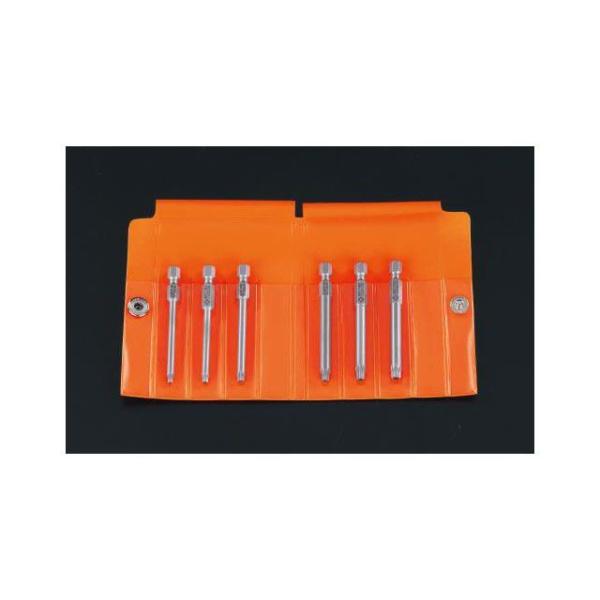 ●メーカー名：エスコ / ESCO●商品名：6本組/T10-T30 Bore Torx ドライバービットメーカー品番：EA611GVJANコード：4550061245149備考■工具袋付■サイズ…T10・T15・T20・T25・T27・T3...