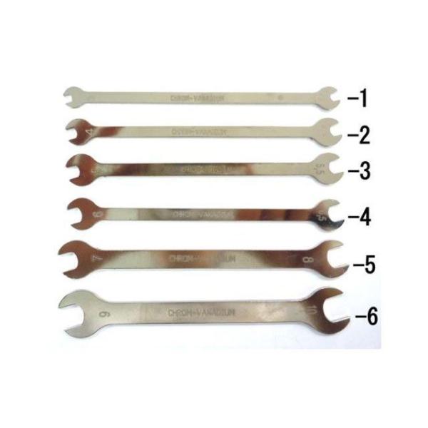 ●メーカー名：エスコ / ESCO●商品名：4.0x4.5/120x1.5mm 両口スパナ（薄型）メーカー品番：EA615-2JANコード：4518340870147備考■材質…クロムバナジウム鋼■サイズ…4×4.5mm■厚さ…1.5mm■...