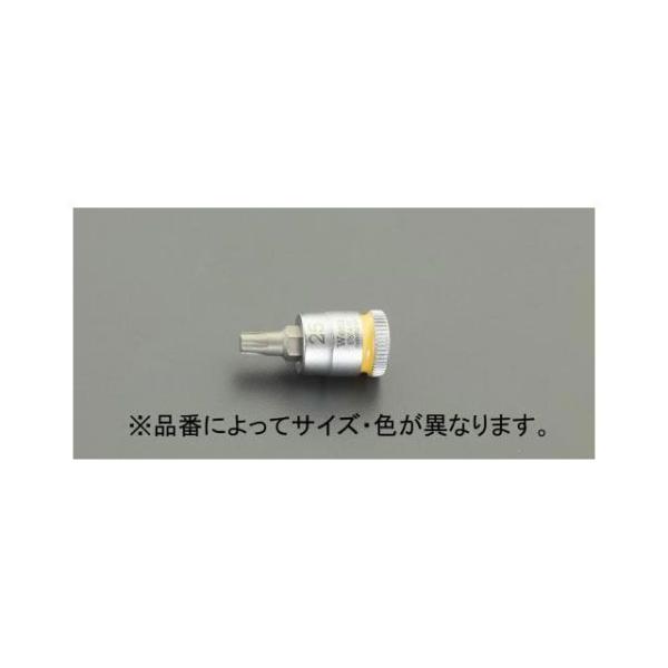 ●メーカー名：エスコ / ESCO●商品名：1/4”DRxT25 Torx ビットソケット（ホールド仕様）メーカー品番：EA617AJ-225JANコード：4550061188972備考■差込角…1/4”■先端がボルト・ナット類をしっかりホ...