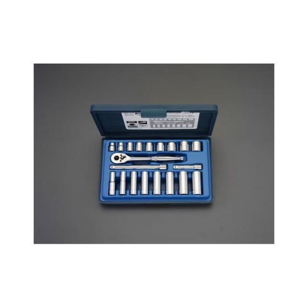 ●メーカー名：エスコ / ESCO●商品名：3/8”DR ソケットレンチセットメーカー品番：EA617CC-58JANコード：4518340574939備考■セット内容20点■差込角…3/8”■ソケット（6角）…3/8”・7/16”・1/2...