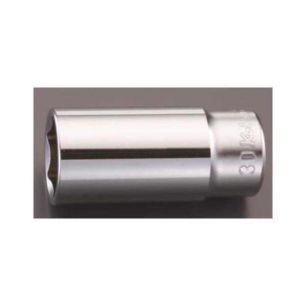 ●メーカー名：エスコ / ESCO●商品名：3/4”DRx27mm ディープソケットメーカー品番：EA618DG-27JANコード：4550061353295備考■差込角…3/4”■対辺（mm）…27■外径（mm）…38.5■全長（mm）…90