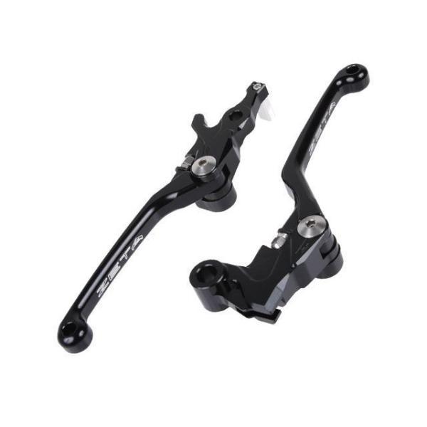 ●メーカー名：ジータ / ZETA●商品名：ピボット ストリート レバーセット（4フィンガー）●カラー ブラックメーカー品番：F5623JANコード：4547836226908MT-03MT-25YZF-R25YZF-R3レバータイプクラッ...