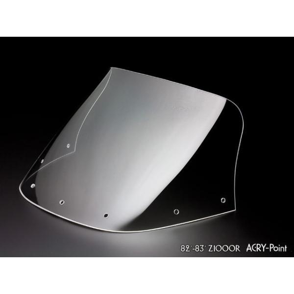 ●メーカー名：アクリポイント / ACRY-Point●商品名：Z1000Rローソン 1982-1983用スクリーン ストリート（クリア）メーカー品番：140201JANコード：4580423290883Z1000Rクリアストリート