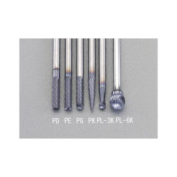 ●メーカー名：エスコ / ESCO●商品名：3x2.7mm/3mm軸 Coated 超硬バーメーカー品番：EA819PL-3KJANコード：4548745387155備考■材質…タングステンカーバイド、TiAlNコーティング■刃形状…Kカッ...