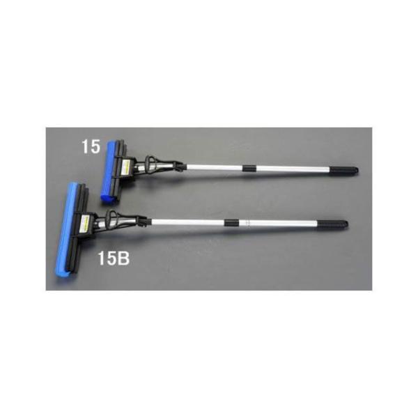 ●メーカー名：エスコ / ESCO●商品名：400x1260mm 伸縮吸水モップメーカー品番：EA928AB-15BJANコード：4548745310665備考■材質…本体：アルミ・ABS樹脂、スポンジ：PVA■スポンジサイズ…400×62...