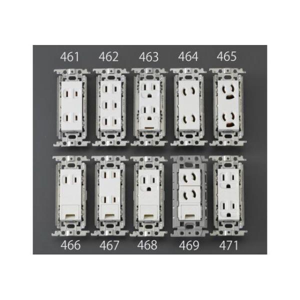 ●メーカー名：エスコ / ESCO●商品名：125V/15A 埋込コンセント（1口/アースターミナル付）メーカー品番：EA940CD-468JANコード：4548745304039備考■定格容量…15A・125V■サイズ…50.1×110m...