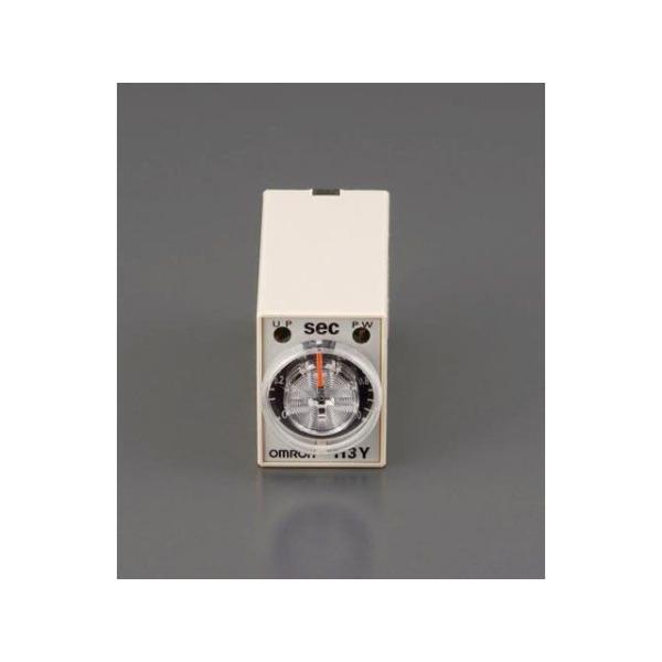 ●メーカー名：エスコ / ESCO●商品名：DC24V/10秒 ソリッドステートタイマーメーカー品番：EA940LC-10JANコード：4548745222500備考■型式…H3Y-2■動作モード…オンディレー■シーケンス制御用超小型タイマ...