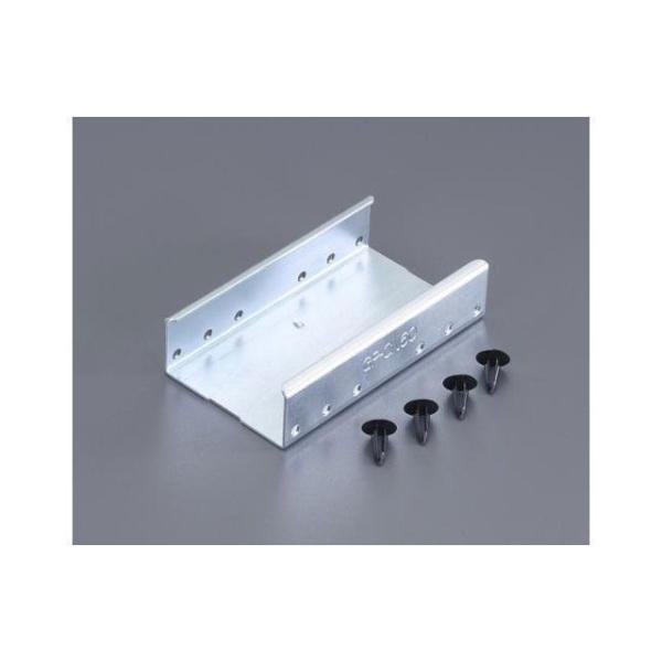 ●メーカー名：エスコ / ESCO●商品名：パイプラック用 プラコンサポート（45mmローラー用）メーカー品番：EA976AW-372JANコード：4550061391570備考■材質…スチール（三価クロムメッキ）■サイズ…113×66×3...