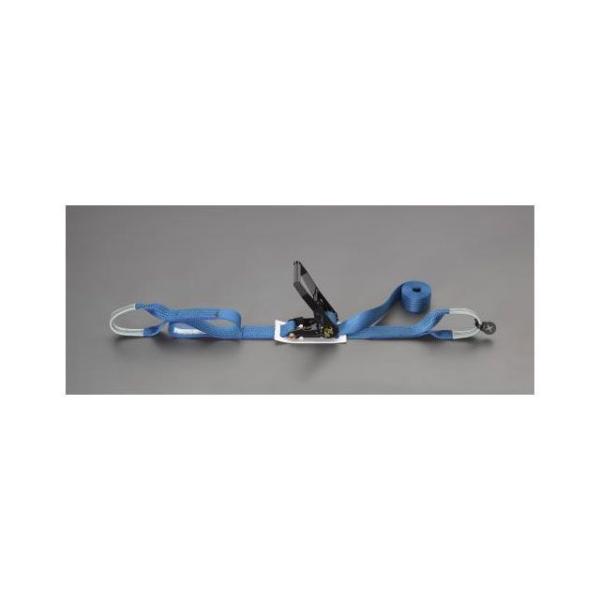 ●メーカー名：エスコ / ESCO●商品名：50mmx8.0m/500Kg ベルト荷締機（ラチェット式）メーカー品番：EA982RD-7JANコード：4518340113442備考■使用荷重…500kg■ベルト幅…50mm■ベルト材質…超強...