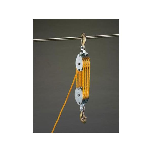 ●メーカー名：エスコ / ESCO●商品名：300kg ロープホイスト（φ8mmx20mロープ付）メーカー品番：EA987CH-10JANコード：4548745937138備考■使用荷重…300kg■揚程…2.4m■ロープ径…φ8mm■ロー...