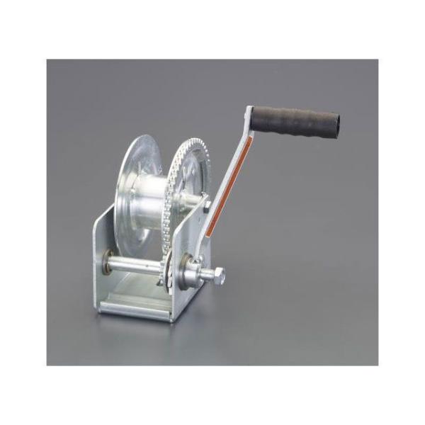 ●メーカー名：エスコ / ESCO●商品名：363kg ハンドウィンチ（自動ブレーキ付）メーカー品番：EA989RD-22JANコード：4550061396520備考■引張能力…363kg■最大巻取長さ…4.76mm×20.7m■ギア比…4...