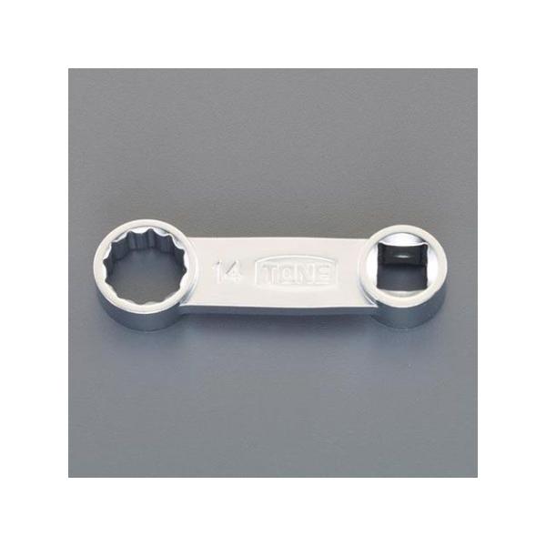 ●メーカー名：エスコ / ESCO●商品名：3/8”DRx12mm めがねアダプターメーカー品番：EA618JS-112JANコード：4550061506684備考■差込角…3/8”■対辺（mm）…12■全長（mm）…69■重量（g）…38...