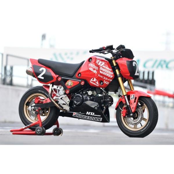●メーカー名：NRマジック / NR MAGIC(エヌアールマジック)●商品名：HRCグロム専用 ワークスレプリカレーシングスリップオンマフラーメーカー品番：MGW015-H10041JANコード：4589497622934GROM グロム...
