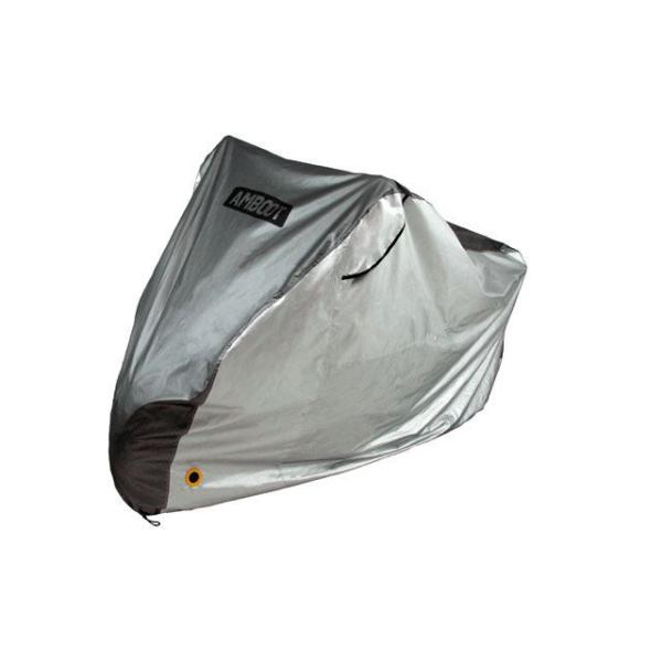 ●メーカー名：アンブート / AMBOOT●商品名：バイクカバー シルバー/ダークグレー 原付二種BOX付きサイズメーカー品番：QBC-LBOXJANコード：4516076039999ADDRESS 110 アドレス110ADDRESS 1...