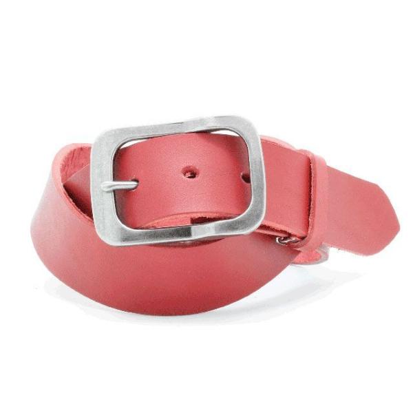 ●メーカー名：LOCAL WORKS(ローカルワークス)●商品名：CLASSICO 40mm幅 DEFORMATION GARRISON BUCKLE BELT（レッド）メーカー品番：RC-045Lレッド牛革フリー栃木レザークラシコを使用し...