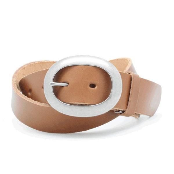 ●メーカー名：LOCAL WORKS(ローカルワークス)●商品名：CLASSICO 40mm幅 OVAL BUCKLE BELT（ブラウン）メーカー品番：RC-046Lブラウン牛革フリー栃木レザークラシコを使用したベルト※画像はイメージです。