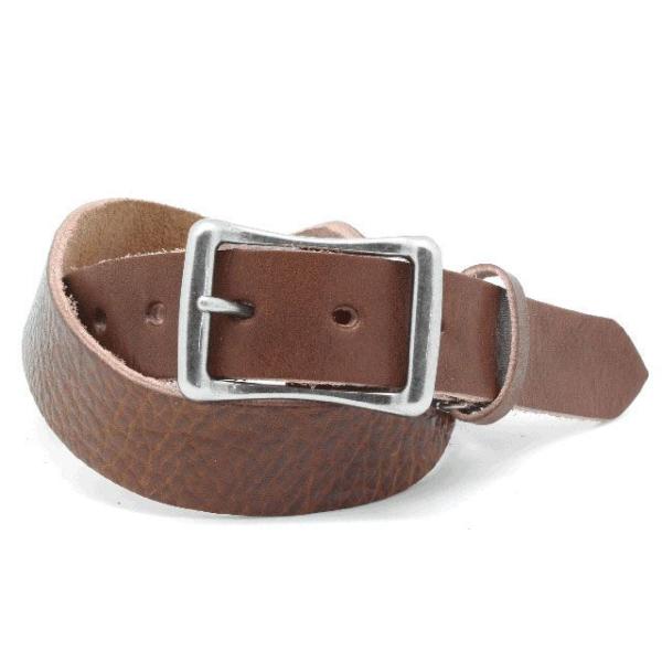 ●メーカー名：LOCAL WORKS(ローカルワークス)●商品名：VACHETTA 35mm幅 BEND BUCKLE BELT（ダークブラウン）メーカー品番：RC-071Lダークブラウン牛革フリー栃木レザーバケッタを使用したベルト※画像は...