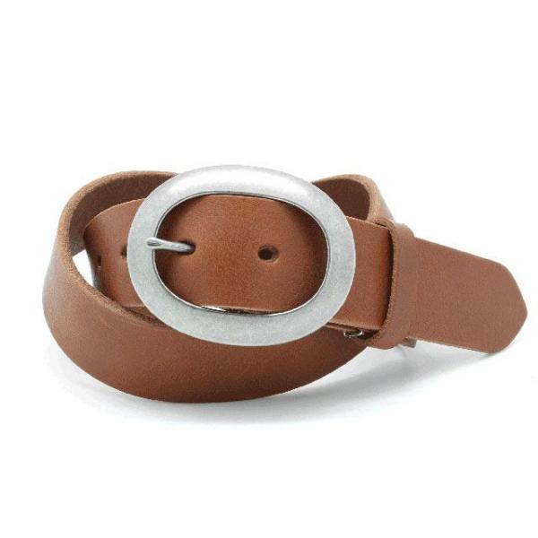 ●メーカー名：LOCAL WORKS(ローカルワークス)●商品名：VACHETTA 40mm幅 OVAL GARRISON BUCKLE BELT（ダークブラウン）メーカー品番：RC-048Lダークブラウン牛革フリー栃木レザーバケッタを使用...