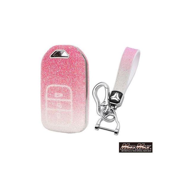 ●メーカー名：マッドマックス / MADMAX●商品名：ホンダ専用 エクスタシーダイヤモンド TYPE A 3ボタン式（トランク開閉） TPUソフト スマートキーケース（ピンク）メーカー品番：MM50-A10-1HO01JANコード：458...