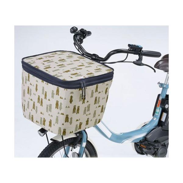 ●メーカー名：川住（自転車） / kawasumi(カワスミ)●商品名：NET-101J 2段式前カゴカバー（ブラウンベア）メーカー品番：NET-101JJANコード：4986012111452ブラウンベアサイズ：幅41×長さ33.5×高さ...