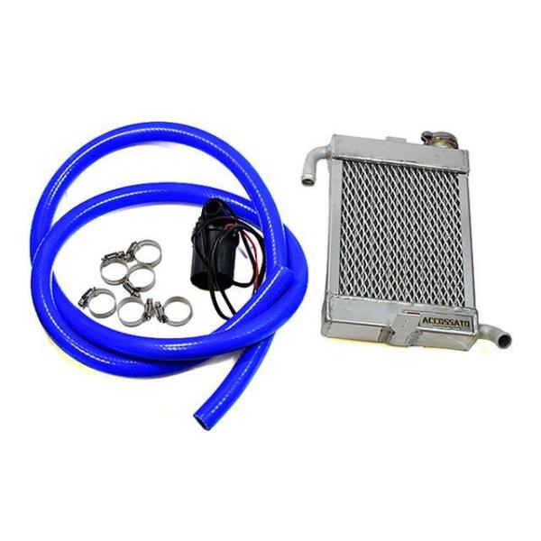 ●メーカー名：エートップ / ATop●商品名：JOG50 グランドアクシス100 BW’S100 水冷化 ラジエーターキット DIO ディオ ジョグ JOG90メーカー品番：T-JOG-LCKIT汎用 水冷化に必要なラジエーターキットにな...