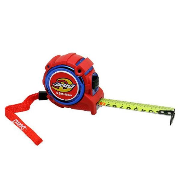 ●メーカー名：DEEN J(ディーン・ジェイ)●商品名：オートストップメジャー5.5mx25mm幅メーカー品番：DNJCV5525JANコード：4570077898634テープ長：5.5メートル×25mm幅ヨンゴーゴーピッチ表示0点補正移動...