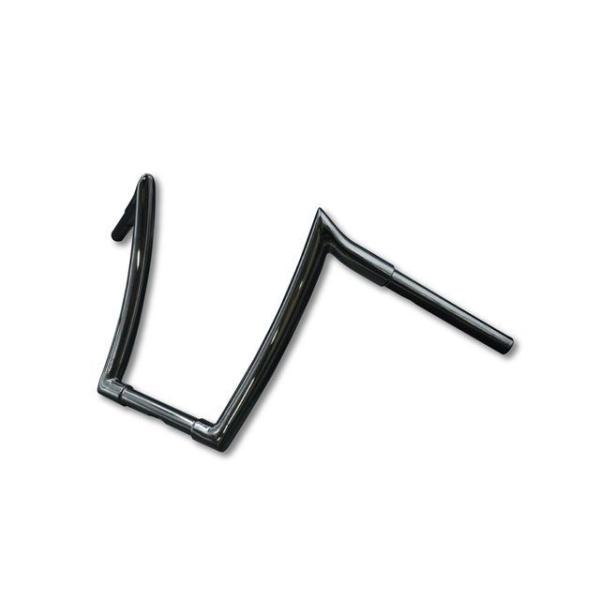 ●メーカー名：トライジャ(TRIJYA)●商品名：ハンドル 般若バー ブラック（1インチライザー用）メーカー品番：TJ095770ハーレー汎用 ブラック1インチ用ライザー対応の般若バーが登場！！大好評の般若バーからクランプ1インチが登場しま...