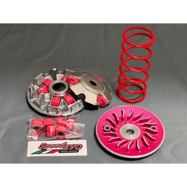 ●メーカー名：SpeedEvo(スピードエボ)●商品名：プーリーキット PCX 18-/ADV150メーカー品番：SEPK008JANコード：4562372907449ADV150PCX PCX125ドライブプーリーランププレートスライドピ...