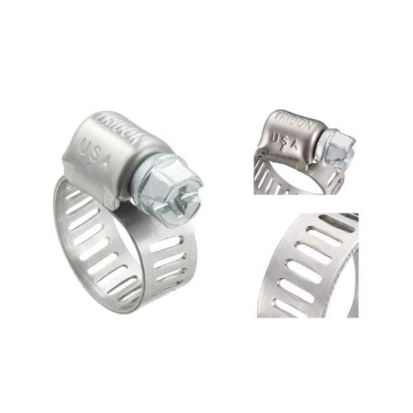 ●メーカー名：トライドン / TRIDON●商品名：ホースバンド MH-4メーカー品番：MH-4板幅：7.9mm適合範囲：6〜15（mm）バンド：ステンレススチール（SAE301）ハウジング：ステンレススチール（SAE301）ボルト：スチー...