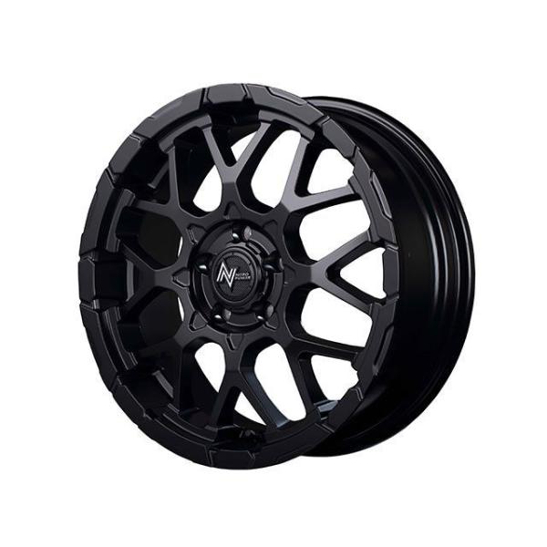 ●メーカー名：MID(エムアイディー)●商品名：NITRO POWER M28 BULLET-S（SB セミグロスBK/マシニング）JANコード：4560234989947SB セミグロスBK/マシニング16x7.0J+40 5H114.3...