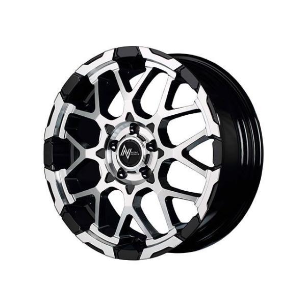 ●メーカー名：MID(エムアイディー)●商品名：NITRO POWER M28 BULLET-S（BK ブラック/ミラーカット）JANコード：4560234989664BK ブラック/ミラーカット18x7.0J+35 5H114.3汎用工法...