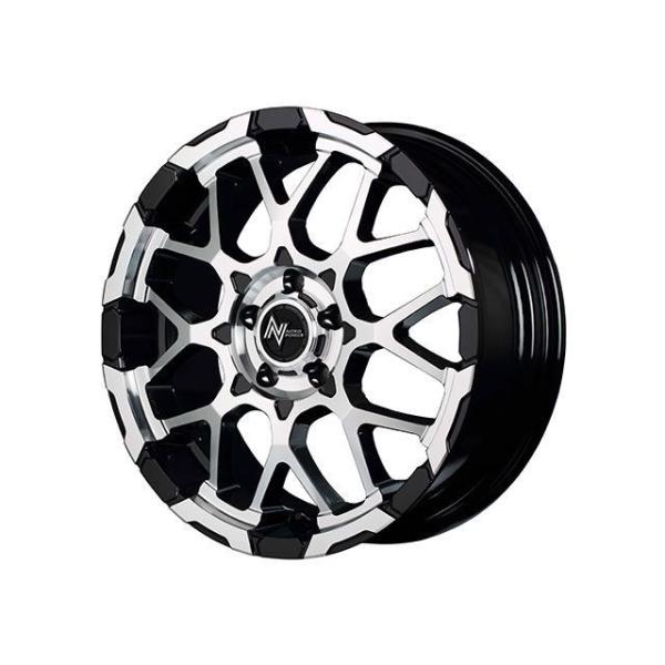 ●メーカー名：MID(エムアイディー)●商品名：NITRO POWER M28 BULLET-S（BK ブラック/ミラーカット）JANコード：4560234989671BK ブラック/ミラーカット18x7.0J+42 5H114.3汎用工法...