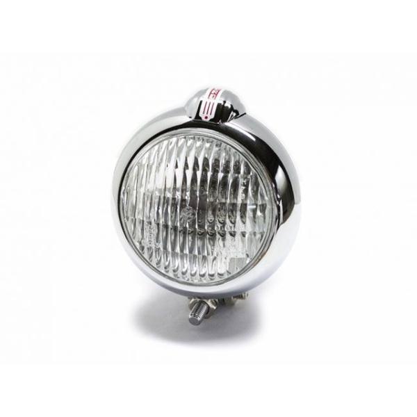 ●メーカー名：サイクロン / Psyclone●商品名：Unityレプリカヘッドライト 4-1/2インチメーカー品番：OSC-LIT031ハーレー汎用 ■ボディー：スチール クロームメッキ■レンズ：ガラス 4-1/2インチ■バルブ：H4， ...