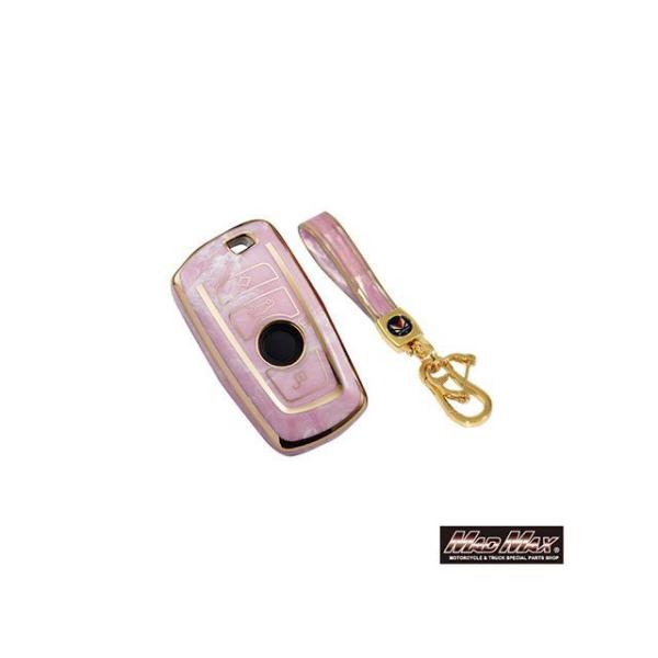 ●メーカー名：マッドマックス / MADMAX●商品名：BMW専用 大理石調 TYPE A TPUスマートキーケース（ピンク）メーカー品番：MM50-A12-BM03JANコード：4582664260274ピンク1シリーズ、F20、F21、...