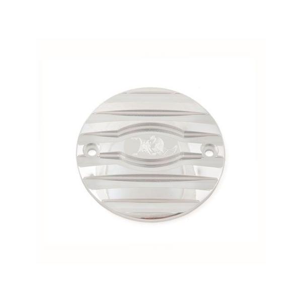 ●メーカー名：ケンズファクトリー / kens-factory●商品名：Point cover 2hole polish Ribbedメーカー品番：8-904その他ハーレーFitment/Application：84-99 Big Twin...