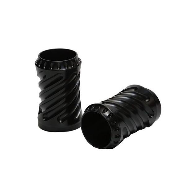 ●メーカー名：ケンズファクトリー / kens-factory●商品名：2014Up Fork Boots Blackメーカー品番：12-008FLHT  Electra Glide Standard FLHT エレクトラグライドスタンダー...