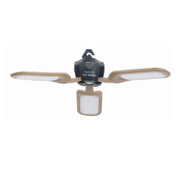 ●メーカー名：ポストジェネラル / Post General●商品名：PG TRI-PANEL SOLAR CHARGED LED LIGHT SAND BEIGEメーカー品番：982070019JANコード：4589939991673AB...