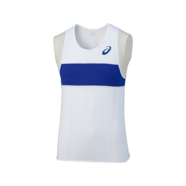●メーカー名：アシックス / ASICS●商品名：XT1039 SINGLET（ホワイト×ブルー）●サイズ：150cmメーカー品番：XT1039JANコード：4549845364237ホワイト×ブルーサイバードライ＆reg；GLニット140...