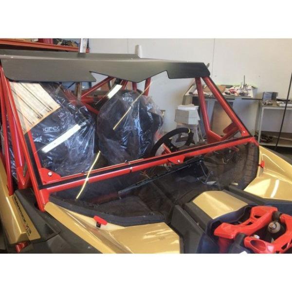 ●メーカー名：メカシステム / MECA’SYSTEM●商品名：Windscreen for Head FFSA polycarbonate Anti Abrasion wiper 175 ° CAN AM 1000 MAVERICK X3...