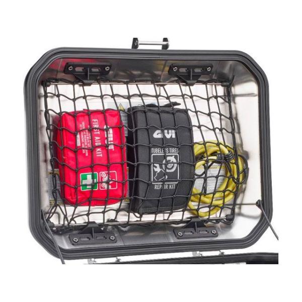 ●メーカー名：ジビ / GIVI●商品名：Elastic Cargo Net For Trekkers Dolomitiメーカー品番：givi_E166JANコード：8019606237934DLM30-DLM46トレッカー・ドロミティ用イ...