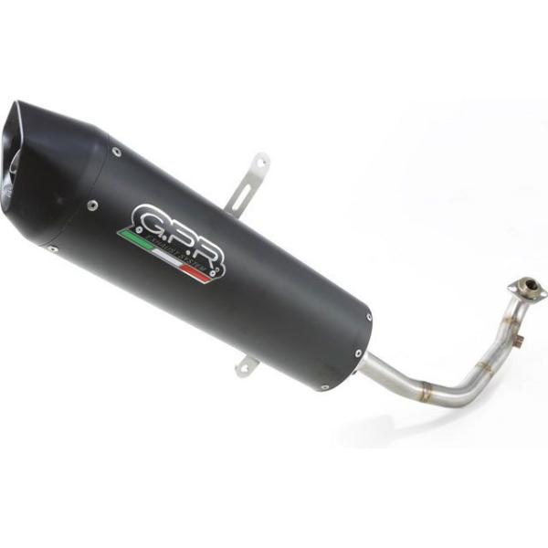 ●メーカー名：ジーピーアール / G.P.R.●商品名：Exhaust System Piaggio Vespa 150 LX 2005/06 Racing full system FURORE NERO ｜ SCOM.119.RACE.F...