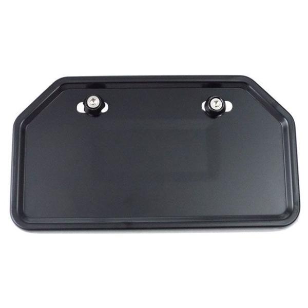 ●メーカー名：スピードピット / SPEEDPIT●商品名：デコレーションナンバープレート 125cc以下用（山型）●カラー：ブラックメーカー品番：DY-BKJANコード：4984679805677汎用 ライセンスボルト付き。バックビューで...