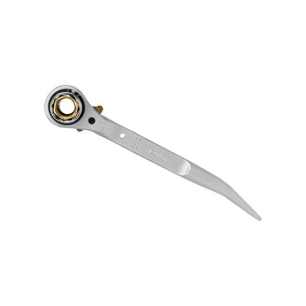 ●メーカー名：スーパーツール / SUPERTOOL●商品名：アルミ製4サイズラチェットメーカー品番：SRF3AJANコード：4967521354097特殊合金鋼。重量：300g。サイズ：17、19、21、24mm（イン仕上げ：ニッケルクロ...