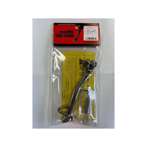 ●メーカー名：西本工業 / NISHIMOTO(ニシモトコウギョウ)●商品名：サイドスタンド EM1e（メッキ）メーカー品番：NK-168JANコード：4934606001689その他のモデルメッキスタンド使用時は、西本工業社推奨角度になり...